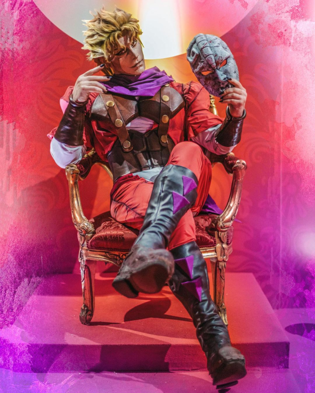 义大利CoserTaryn还原《JoJo的奇妙冒险》DIO 迷人霸气笑容秀出好身材！-HotACG