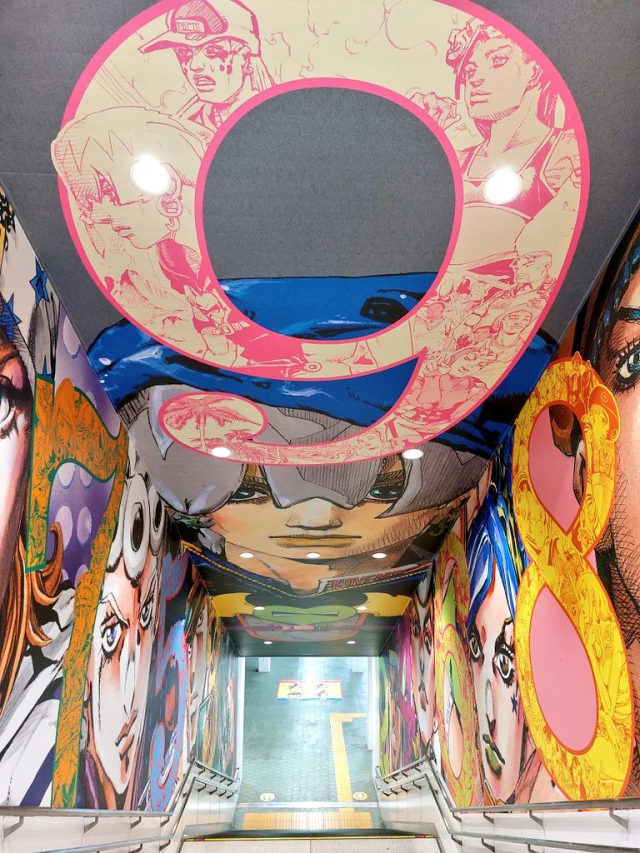 JOJO第九部《The JOJOLands》本周连载即将启动 涩谷车站巨大广告集结各部角色-HotACG