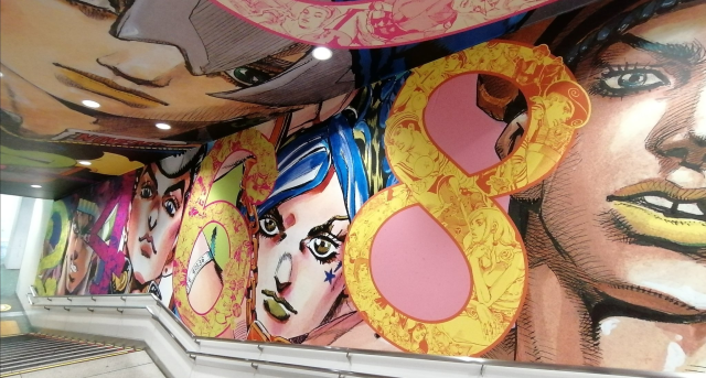 JOJO第九部《The JOJOLands》本周连载即将启动 涩谷车站巨大广告集结各部角色-HotACG